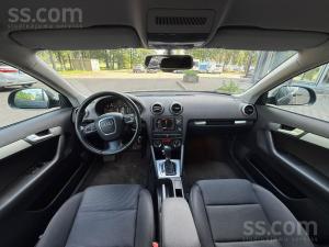 Grey Audi A3 2009 in Riga, with an engine capacity of 2.00 L and mileage of 0 thousand km for 5200 €, photo 6 on AUTOMOTO.COM.LV