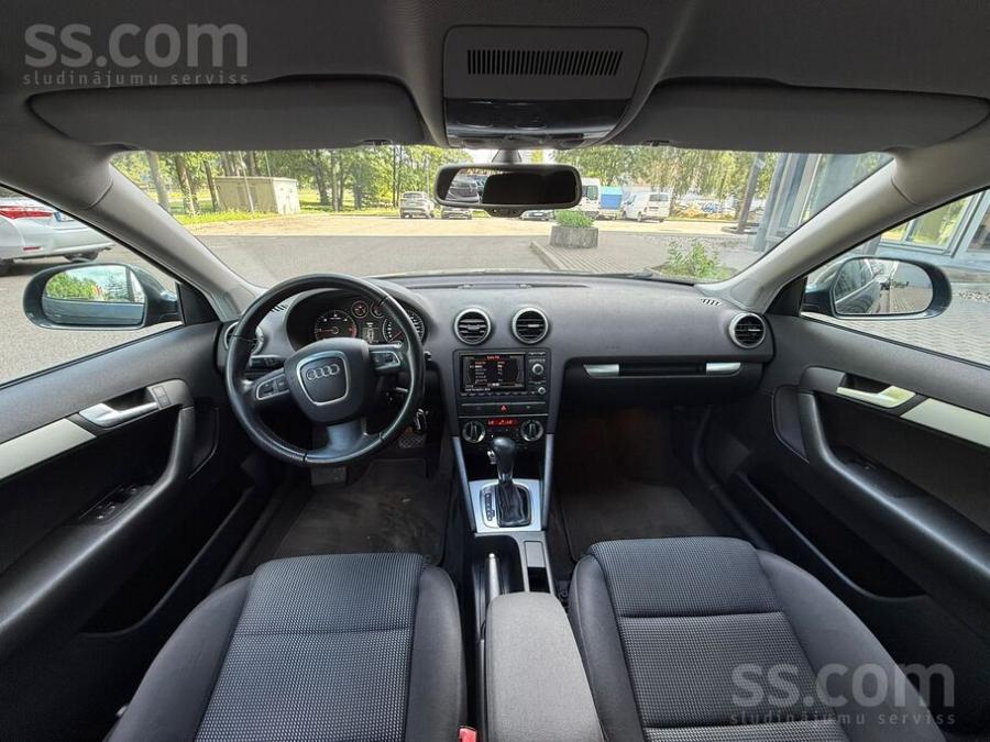 Grey Audi A3 2009 in Riga, with an engine capacity of 2.00 L and mileage of 0 thousand km for 5200 €, photo 6 on AUTOMOTO.COM.LV