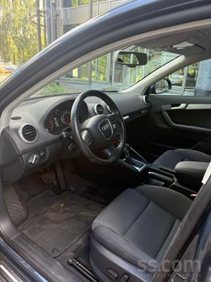 Grey Audi A3 2009 in Riga, with an engine capacity of 2.00 L and mileage of 0 thousand km for 5200 €, photo 7 on AUTOMOTO.COM.LV