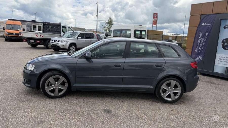 Pelēks Audi A3 2009 Marijampole, ar dzinēja tilpumu 1.39 L un nobraukumu 153 tūkst. km par 4600 €, foto 7 vietnē AUTOMOTO.COM.LV
