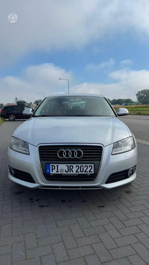 Grey Audi A3 2009 in Vilnius, with an engine capacity of 1.60 L and mileage of 214 thousand km for 4900 €, photo 2 on AUTOMOTO.COM.LV