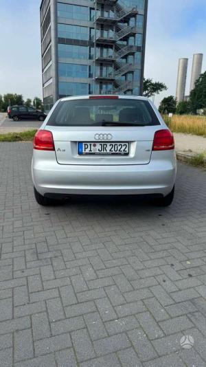 Grey Audi A3 2009 in Vilnius, with an engine capacity of 1.60 L and mileage of 214 thousand km for 4900 €, photo 4 on AUTOMOTO.COM.LV