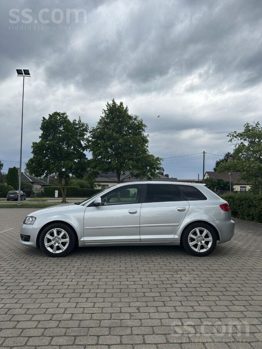 Pelēks Audi A3 2009 Jelgava, ar dzinēja tilpumu 1.90 L un nobraukumu 275 tūkst. km par 4800 €, foto 4 vietnē AUTOMOTO.COM.LV