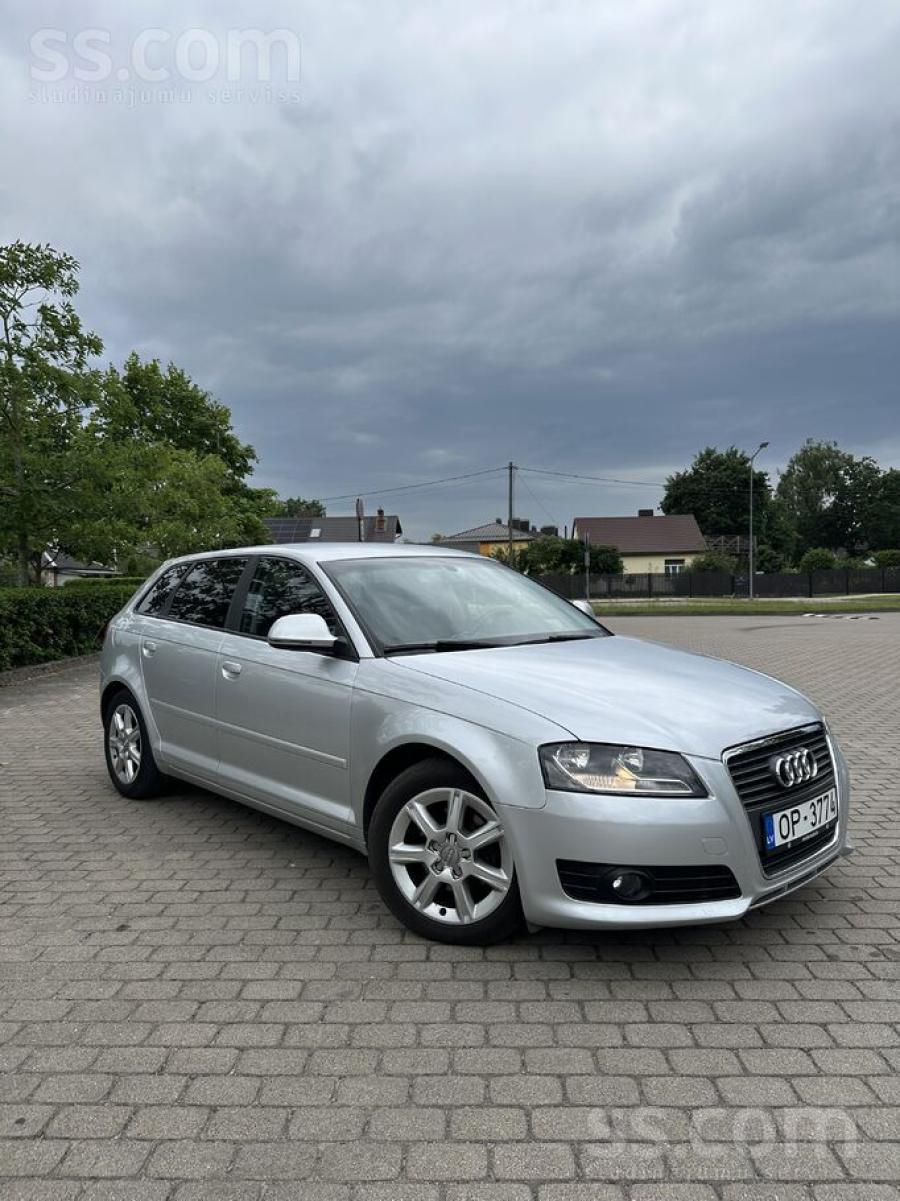 Pelēks Audi A3 2009 Jelgava, ar dzinēja tilpumu 1.90 L un nobraukumu 275 tūkst. km par 4800 €, foto 8 vietnē AUTOMOTO.COM.LV