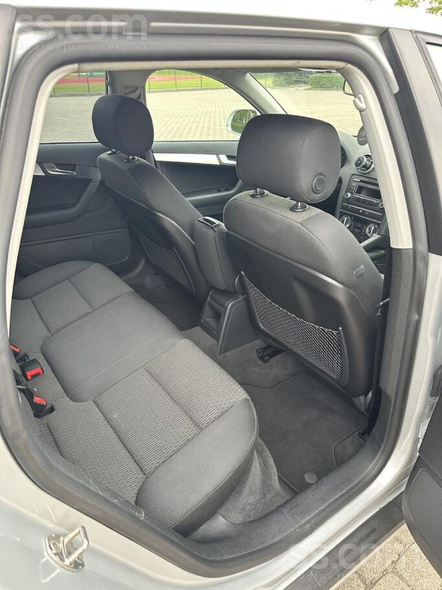 Pelēks Audi A3 2009 Jelgava, ar dzinēja tilpumu 1.90 L un nobraukumu 275 tūkst. km par 4800 €, foto 12 vietnē AUTOMOTO.COM.LV