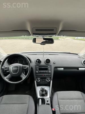 Pelēks Audi A3 2009 Jelgava, ar dzinēja tilpumu 1.90 L un nobraukumu 275 tūkst. km par 4800 €, foto 14 vietnē AUTOMOTO.COM.LV