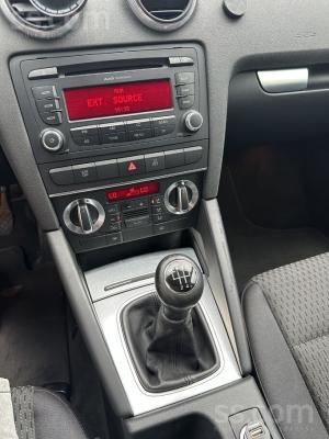 Pelēks Audi A3 2009 Jelgava, ar dzinēja tilpumu 1.90 L un nobraukumu 275 tūkst. km par 4800 €, foto 15 vietnē AUTOMOTO.COM.LV