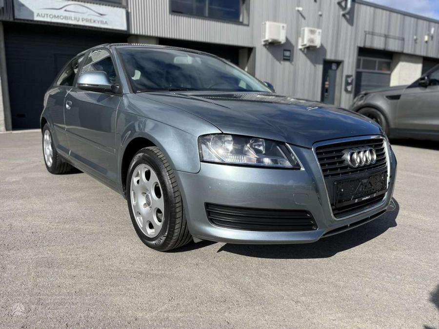 Grey Audi A3 2009 in Siauliai, with an engine capacity of 1.90 L and mileage of 225 thousand km for 3650 €, photo 1 on AUTOMOTO.COM.LV