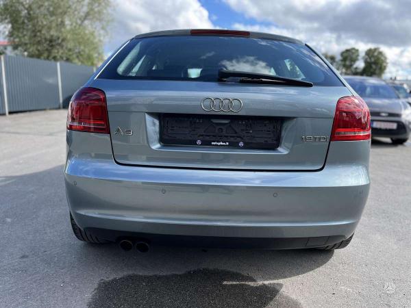 Pelēks Audi A3 2009 Šauļi, ar dzinēja tilpumu 1.90 L un nobraukumu 225 tūkst. km par 3650 €, foto 4 vietnē AUTOMOTO.COM.LV