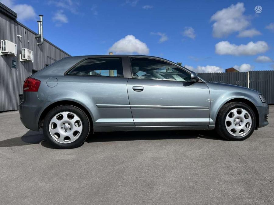 Grey Audi A3 2009 in Siauliai, with an engine capacity of 1.90 L and mileage of 225 thousand km for 3650 €, photo 8 on AUTOMOTO.COM.LV