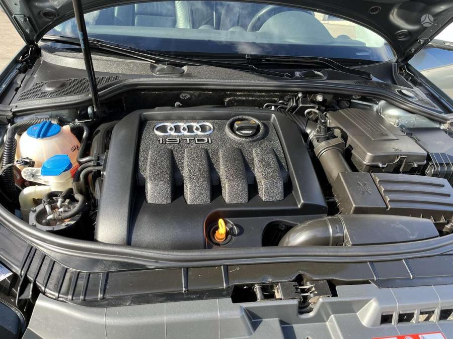 Pelēks Audi A3 2009 Šauļi, ar dzinēja tilpumu 1.90 L un nobraukumu 225 tūkst. km par 3650 €, foto 21 vietnē AUTOMOTO.COM.LV