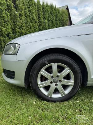 Grey Audi A3 2009 in Kaunas, with an engine capacity of 1.90 L and mileage of 273 thousand km for 3800 €, photo 7 on AUTOMOTO.COM.LV