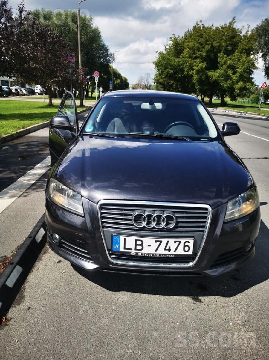 Grey Audi A3 2009 in Riga, with an engine capacity of 1.40 L and mileage of 254 thousand km for 4300 €, photo 3 on AUTOMOTO.COM.LV