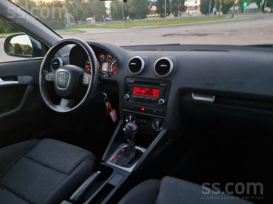 Grey Audi A3 2009 in Ogre, with an engine capacity of 1.40 L and mileage of 0 thousand km for 5900 €, photo 20 on AUTOMOTO.COM.LV