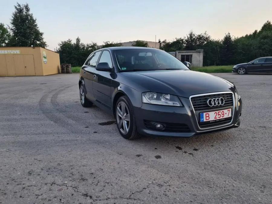 Pelēks Audi A3 2009 Ogre, ar dzinēja tilpumu 1.40 L un nobraukumu 153 tūkst. km par 6570 €, foto 4 vietnē AUTOMOTO.COM.LV
