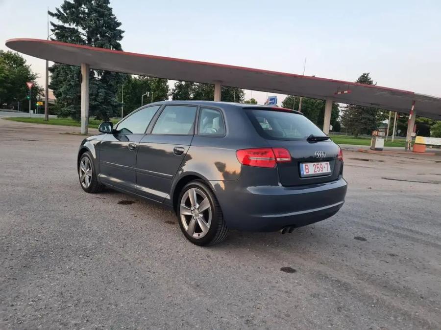 Pelēks Audi A3 2009 Ogre, ar dzinēja tilpumu 1.40 L un nobraukumu 153 tūkst. km par 6570 €, foto 8 vietnē AUTOMOTO.COM.LV