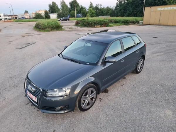 Grey Audi A3 2009 in Ogre, with an engine capacity of 1.40 L and mileage of 153 thousand km for 6570 €, photo 9 on AUTOMOTO.COM.LV