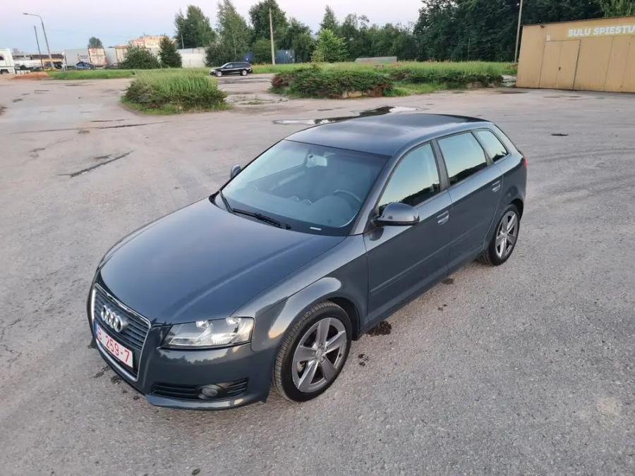 Pelēks Audi A3 2009 Ogre, ar dzinēja tilpumu 1.40 L un nobraukumu 153 tūkst. km par 6570 €, foto 10 vietnē AUTOMOTO.COM.LV