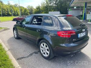 Grey Audi A3 2009 in Riga, with an engine capacity of 1.40 L and mileage of 254 thousand km for 4100 €, photo 7 on AUTOMOTO.COM.LV