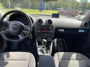Grey Audi A3 2009 in Riga, with an engine capacity of 1.40 L and mileage of 254 thousand km for 4100 €, photo 8 on AUTOMOTO.COM.LV