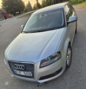 Pelēks Audi A3 2009 Jonava, ar dzinēja tilpumu 1.90 L un nobraukumu 372 tūkst. km par 3500 €, foto  vietnē AUTOMOTO.COM.LV