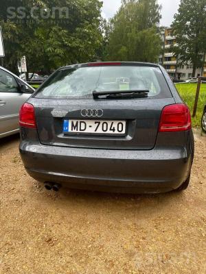 Pelēks Audi A3 2009 Valmiera, ar dzinēja tilpumu 1.90 L un nobraukumu 180 tūkst. km par 3000 €, foto 3 vietnē AUTOMOTO.COM.LV