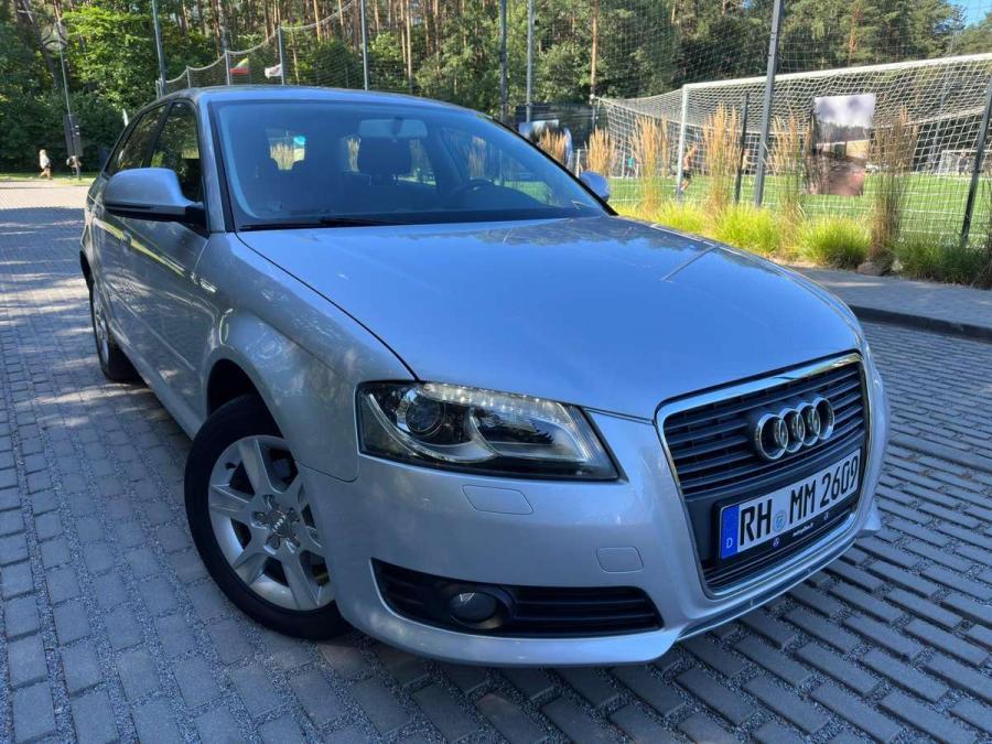Серый Ауди А3 2009 в Вильнюс, объемом двигателя 1.60 л и пробегом 212 тыс. км за 5590 €, фото 13 на AUTOMOTO.COM.LV