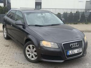 Grey Audi A3 2009 in Vilnius, with an engine capacity of 1.90 L and mileage of 320 thousand km for 2600 €, photo  on AUTOMOTO.COM.LV