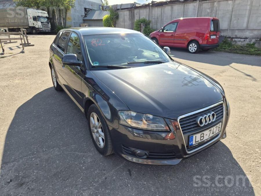 Grey Audi A3 2009 in Riga, with an engine capacity of 1.40 L and mileage of 255 thousand km for 4890 €, photo 3 on AUTOMOTO.COM.LV