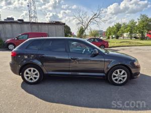 Grey Audi A3 2009 in Riga, with an engine capacity of 1.40 L and mileage of 255 thousand km for 4890 €, photo 6 on AUTOMOTO.COM.LV