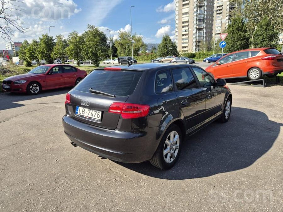 Grey Audi A3 2009 in Riga, with an engine capacity of 1.40 L and mileage of 255 thousand km for 4890 €, photo 7 on AUTOMOTO.COM.LV