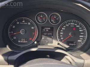 Grey Audi A3 2009 in Riga, with an engine capacity of 1.40 L and mileage of 255 thousand km for 4890 €, photo 16 on AUTOMOTO.COM.LV