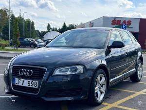Pelēks Audi A3 2009 Viļņa, ar dzinēja tilpumu 1.97 L un nobraukumu 233 tūkst. km par 4200 €, foto  vietnē AUTOMOTO.COM.LV