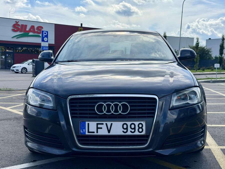 Pelēks Audi A3 2009 Viļņa, ar dzinēja tilpumu 1.97 L un nobraukumu 233 tūkst. km par 4200 €, foto 3 vietnē AUTOMOTO.COM.LV