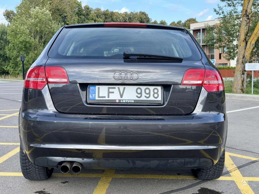 Pelēks Audi A3 2009 Viļņa, ar dzinēja tilpumu 1.97 L un nobraukumu 233 tūkst. km par 4200 €, foto 6 vietnē AUTOMOTO.COM.LV