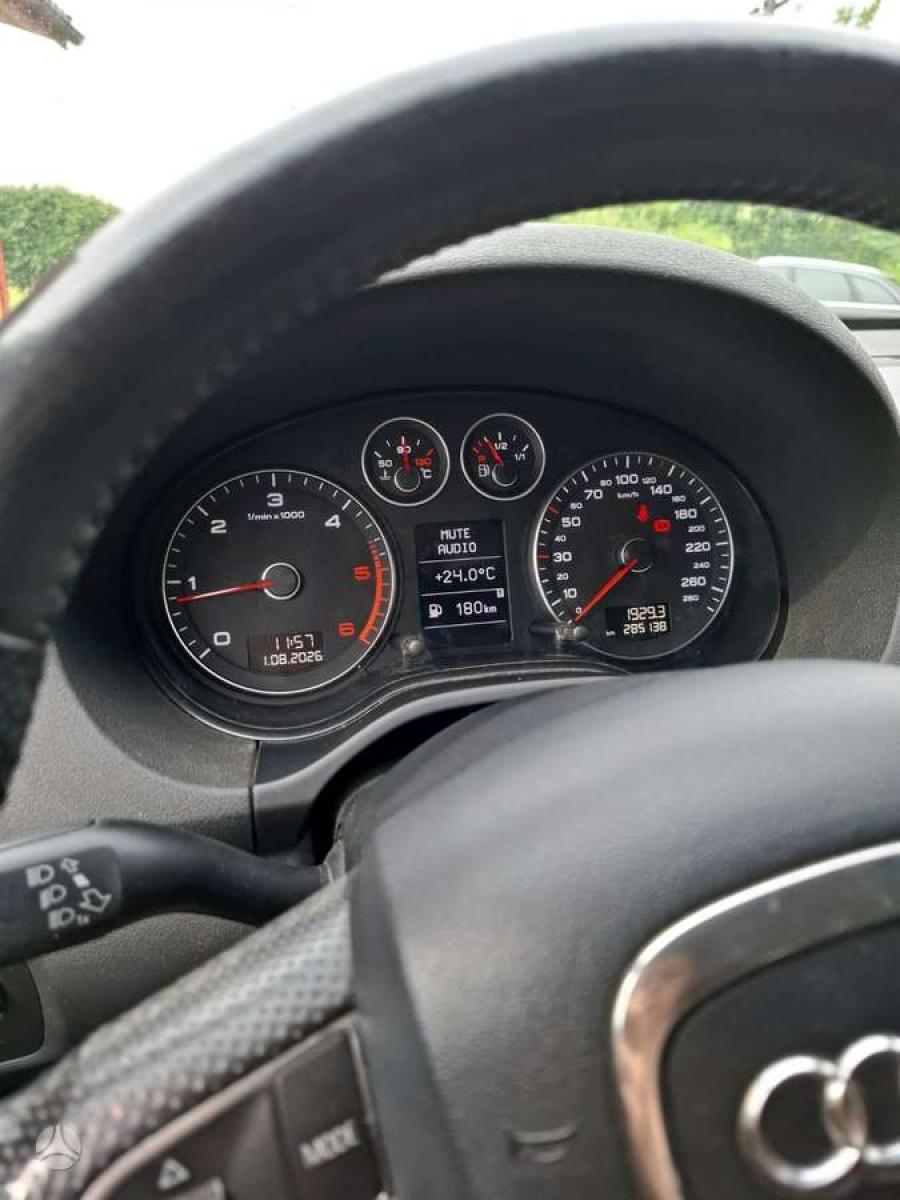 Pelēks Audi A3 2009 Švenčionys, ar dzinēja tilpumu 1.97 L un nobraukumu 286 tūkst. km par 3150 €, foto 12 vietnē AUTOMOTO.COM.LV