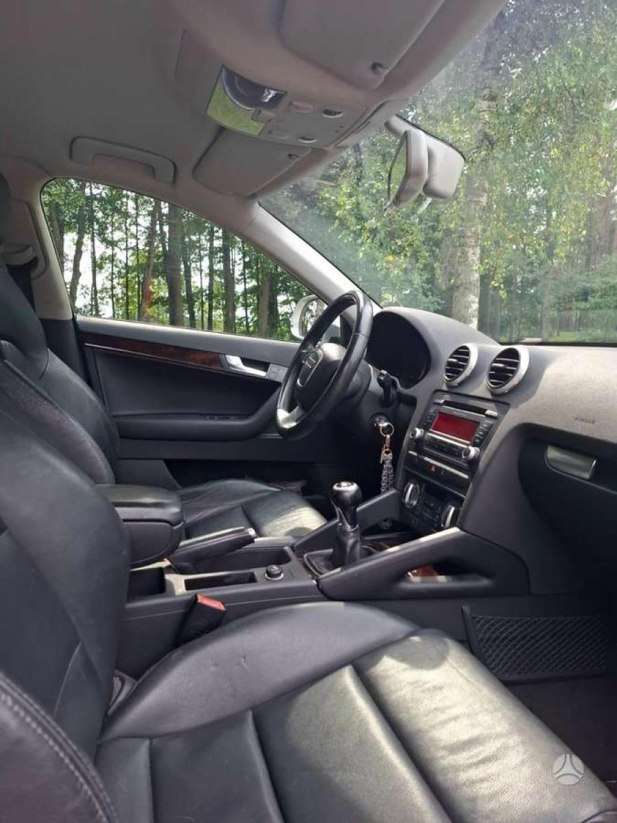 Pelēks Audi A3 2009 Švenčionys, ar dzinēja tilpumu 1.97 L un nobraukumu 286 tūkst. km par 3150 €, foto 14 vietnē AUTOMOTO.COM.LV