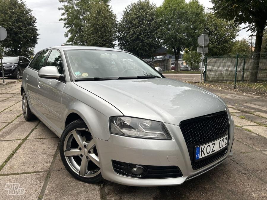 Серый Ауди А3 2009 в Каунас, объемом двигателя 1.90 л и пробегом 256 тыс. км за 2790 €, фото 3 на AUTOMOTO.COM.LV