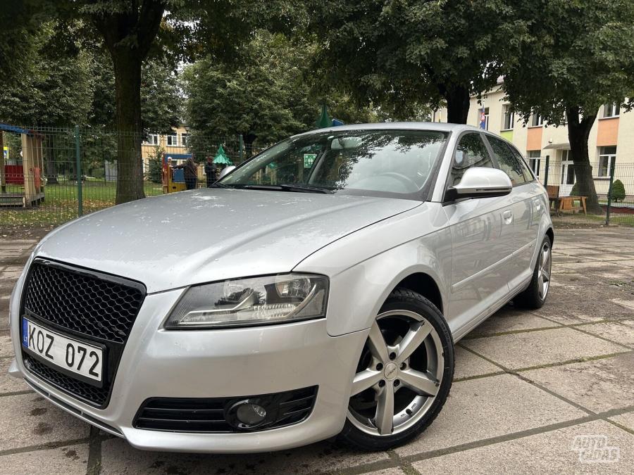 Серый Ауди А3 2009 в Каунас, объемом двигателя 1.90 л и пробегом 256 тыс. км за 2790 €, фото 7 на AUTOMOTO.COM.LV