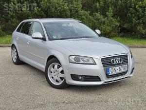 Pelēks Audi A3 2009 Talsi, ar dzinēja tilpumu 1.40 L un nobraukumu 185 tūkst. km par 5999 €, foto  vietnē AUTOMOTO.COM.LV
