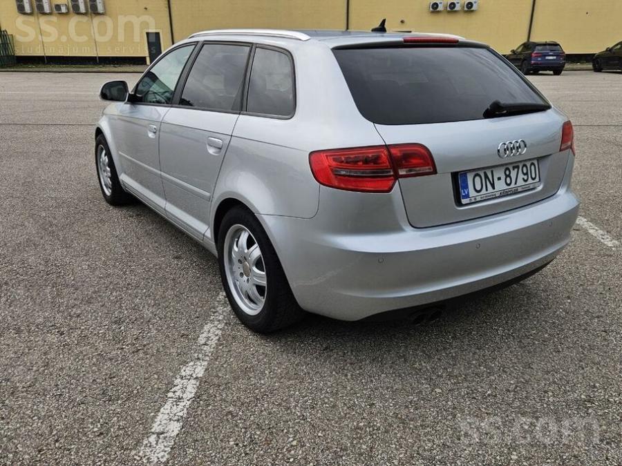 Pelēks Audi A3 2009 Talsi, ar dzinēja tilpumu 1.40 L un nobraukumu 185 tūkst. km par 5999 €, foto 4 vietnē AUTOMOTO.COM.LV