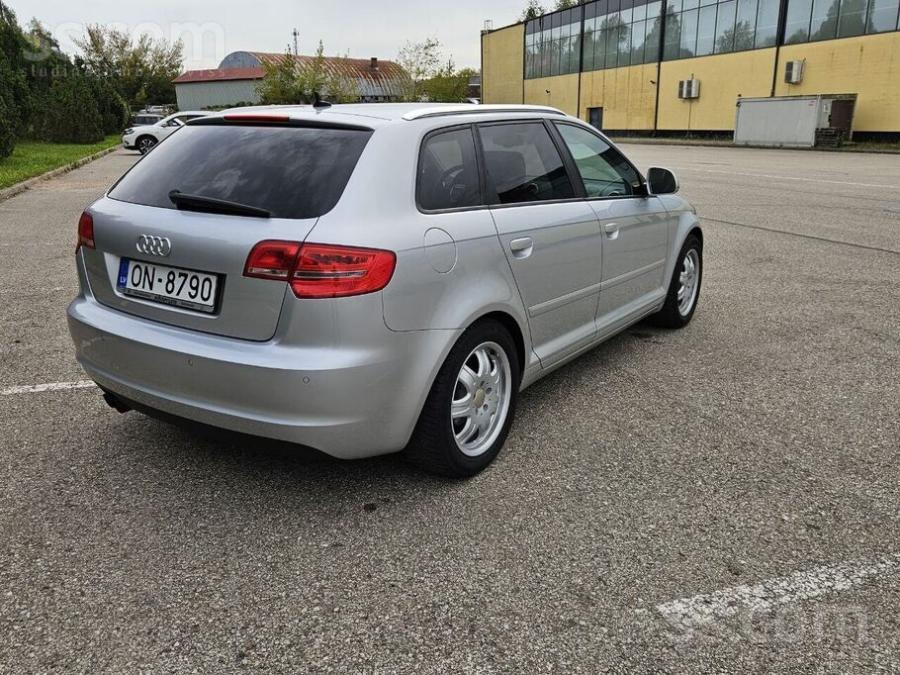 Pelēks Audi A3 2009 Talsi, ar dzinēja tilpumu 1.40 L un nobraukumu 185 tūkst. km par 5999 €, foto 5 vietnē AUTOMOTO.COM.LV