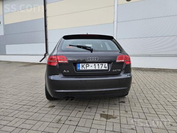 Pelēks Audi A3 2009 Dobele, ar dzinēja tilpumu 2.00 L un nobraukumu 264 tūkst. km par 3500 €, foto 7 vietnē AUTOMOTO.COM.LV