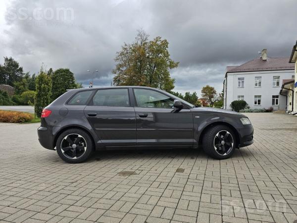 Pelēks Audi A3 2009 Dobele, ar dzinēja tilpumu 2.00 L un nobraukumu 264 tūkst. km par 3500 €, foto 8 vietnē AUTOMOTO.COM.LV
