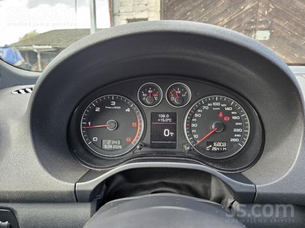 Pelēks Audi A3 2009 Dobele, ar dzinēja tilpumu 2.00 L un nobraukumu 264 tūkst. km par 3500 €, foto 11 vietnē AUTOMOTO.COM.LV