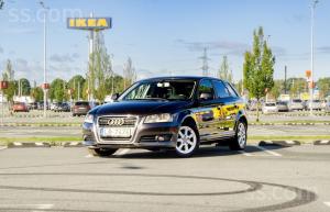 Grey Audi A3 2009 in Riga, with an engine capacity of 1.40 L and mileage of 255 thousand km for 4890 €, photo  on AUTOMOTO.COM.LV