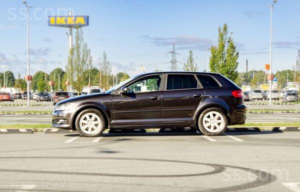 Grey Audi A3 2009 in Riga, with an engine capacity of 1.40 L and mileage of 255 thousand km for 4890 €, photo 6 on AUTOMOTO.COM.LV