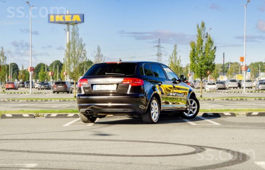 Grey Audi A3 2009 in Riga, with an engine capacity of 1.40 L and mileage of 255 thousand km for 4890 €, photo 7 on AUTOMOTO.COM.LV