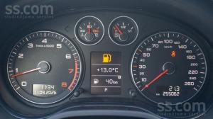 Grey Audi A3 2009 in Riga, with an engine capacity of 1.40 L and mileage of 255 thousand km for 4890 €, photo 23 on AUTOMOTO.COM.LV