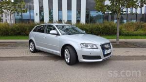 Grey Audi A3 2009 in Riga, with an engine capacity of 2.00 L and mileage of 277 thousand km for 4500 €, photo 7 on AUTOMOTO.COM.LV